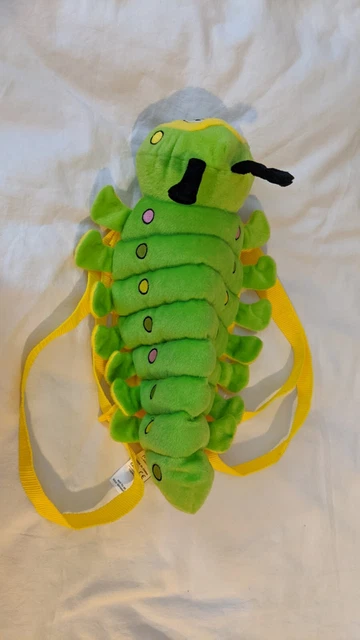 M&S COLIN THE Caterpillar Plush Backpack Rucksack Bag Soft Toy 15" £9. ...