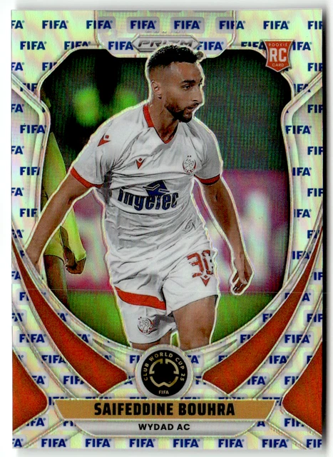 2025 PANINI PRIZM Club Mundial No 198 Saifeddine Bouhra Novato LOGO ...