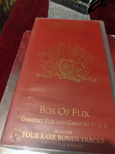 QUEEN BOX OF Flix Boxset VHS Video Tapes - Greatest Flix 1 & 2 ...