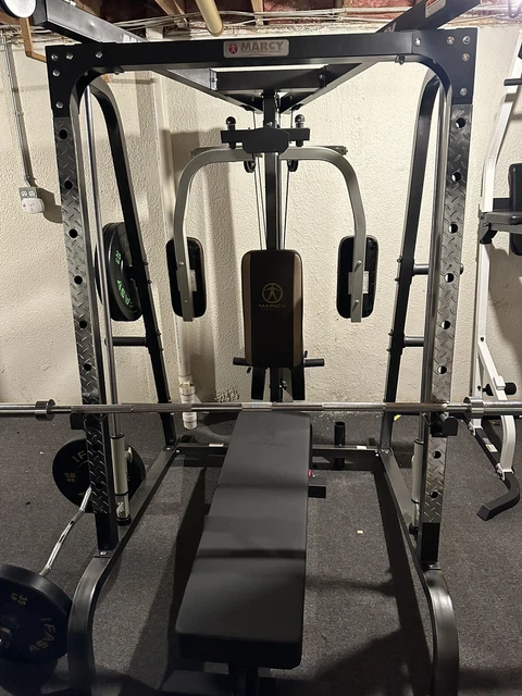 MARCY MD-9010G SMITH Machine/Cage System Home Gym EUR 552,16 - PicClick FR