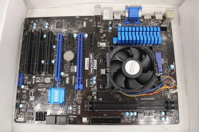 MSI AMD MOTHERBOARD Class 4 A88X-G41 PCI Express Gen 3 Display Output ...