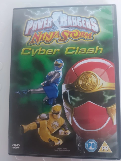 POWER RANGERS - Ninja Storm - Cyber Clash (DVD, 2005) £4.00 - PicClick UK