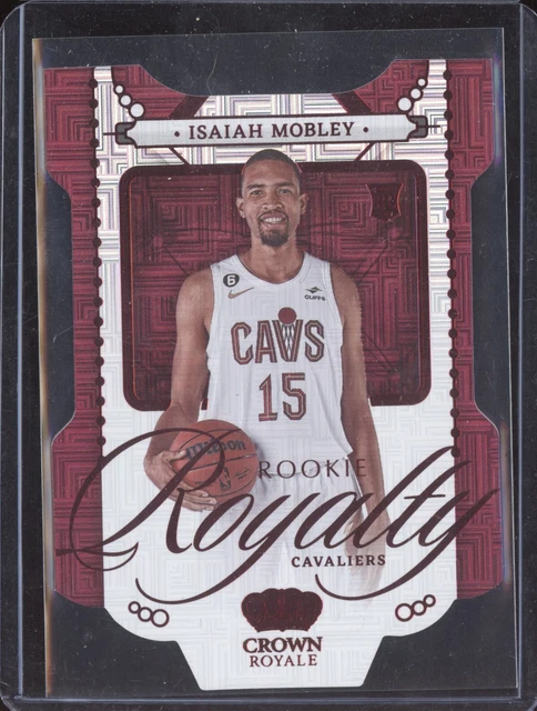 ISAIAH MOBLEY 2022-23 Panini Crown Royale Rookie Royalty Asia Red RC $1 ...