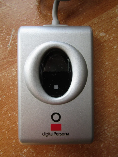 DIGITAL PERSONA U.ARE.U 4000B USB Biometric Fingerprint Reader 50008 ...