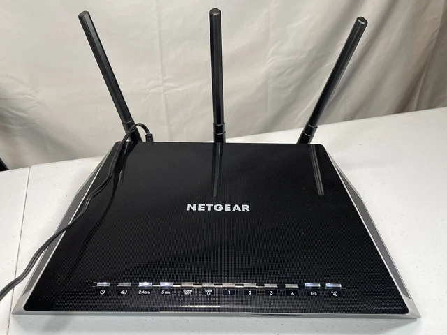NETGEAR R6700V3 NIGHTHAWK AC1750 Dual-Band Wi-Fi Router + Adapter $19. ...