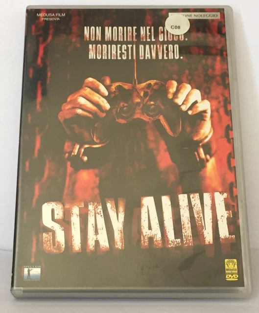 STAY ALIVE DVD Non Morire nel Gioco Moriresti Davvero Ex Noleggio Come ...