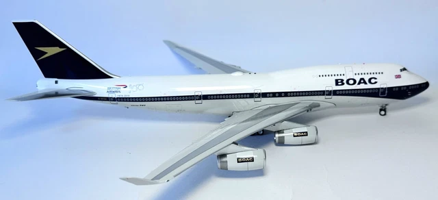 BOEING 747-400 BRITISH Airways BOAC Diecast Collectors Model Scale 1: ...