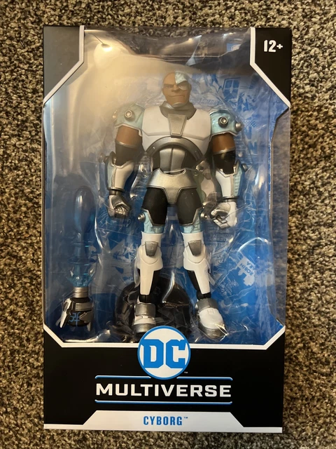MCFARLANE TOYS DC Multiverse Teen Titans Animated Cyborg 7" Action ...
