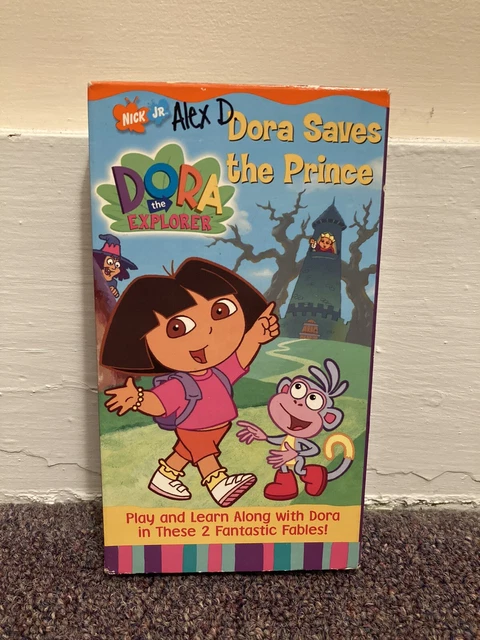 DORA THE EXPLORER Dora Saves The Prince VHS Tape Nick Jr. Tested EUR 5 ...