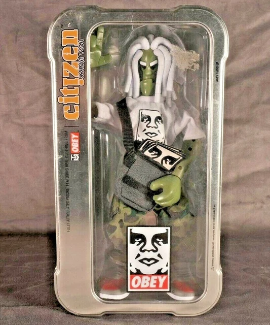 VERY RARE NEW 2004 Citizen Urban Icon Obey Figure Type 2 Figure 1 ...
