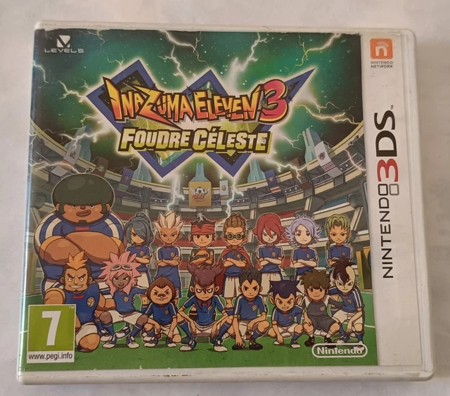 INAZUMA ELEVEN 3 Lightning Bolt (Fulmine Celeste) Nintendo 3DS Completo ...