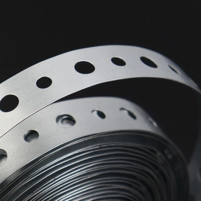 1 ROLL OF 15M Galvanized Steel Tape Pre-Punched Multi-Slot Tape For ...