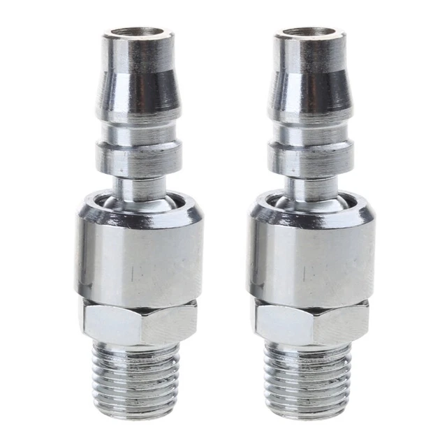 PNEUMATIC ROTARY JOINT Connector Plug Air Line Connectors Fittings ...