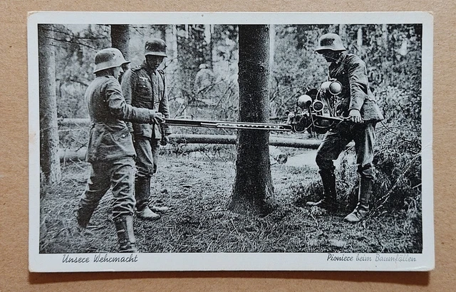 POSTCARD/AK: &OUR WEHRMACHT&, German pioneers, Wehrmacht WW2 £10.36 ...