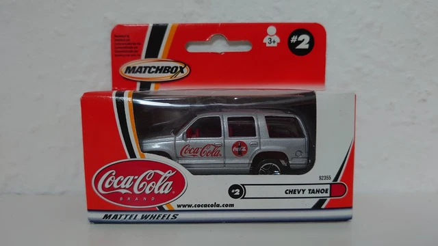 MATCHBOX - COCA-COLA - Mattel Wheels #2 Chevy Tahoe EUR 5,00 - PicClick DE