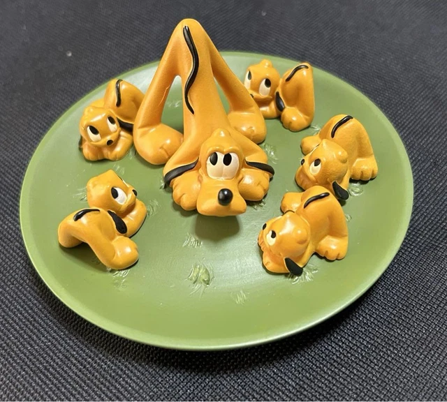 DISNEY PLUTO FAMILY Figurine Senshukai Limited To Actual Item from ...