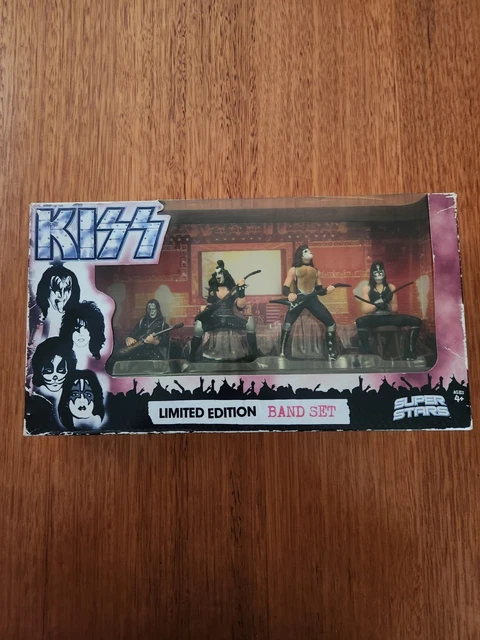 KISS - LIMITED Edition Band Set - Action Figure - VGC $64.30 - PicClick AU
