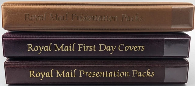 ROYAL MAIL COLLECTORS Folder / Album Ring Binder & Sleeves Used, Choose ...