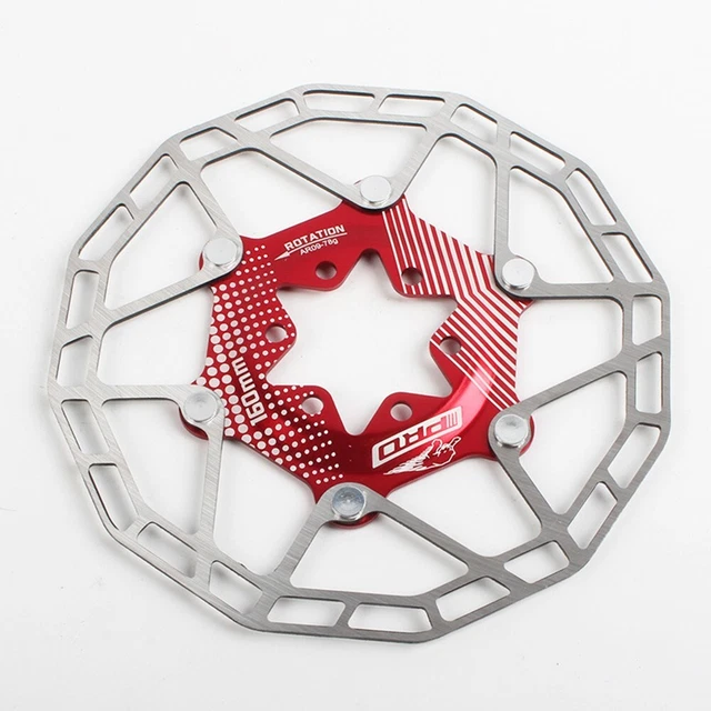 ROTORE FRENO A disco ultraleggero di lunga durata 160 mm 6 bulloni per ...