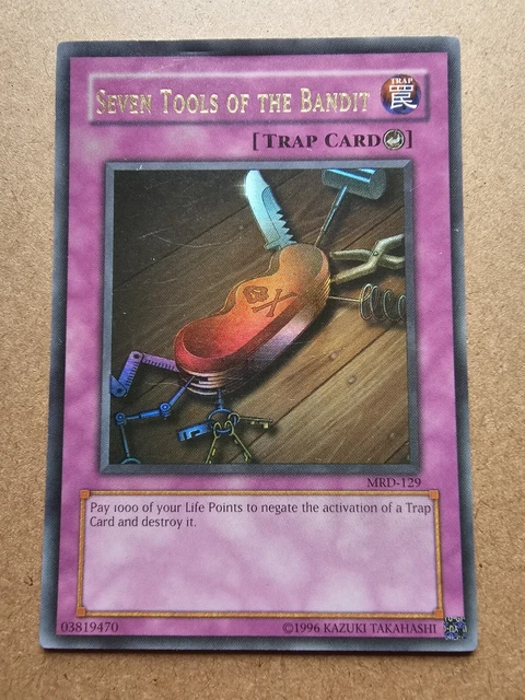 J MP -HP YUGIOH SEVEN TOOLS OF THE BANDIT Ultra Holo MRD-129 EUR 3,71 ...