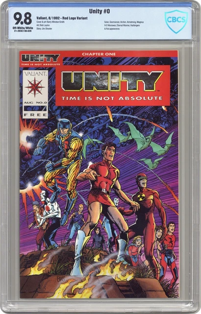 UNITY #0RED VARIANTE rouge CBCS 9.8 1992 21-203C148-026 EUR 359,35 - PicClick FR
