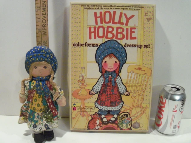 VINTAGE HOLLY HOBBIE Colorform Dress-Up Set Plus Doll $19.99 - PicClick