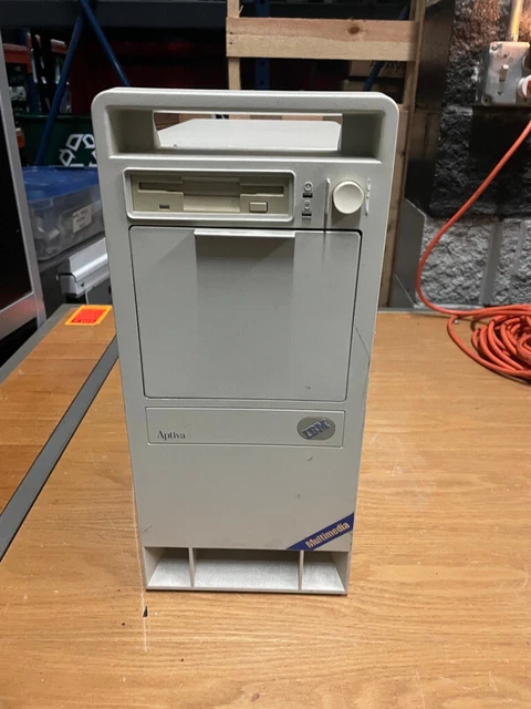 VINTAGE IBM APTIVA computer 2168 62P SL-C with sound blaster card ...
