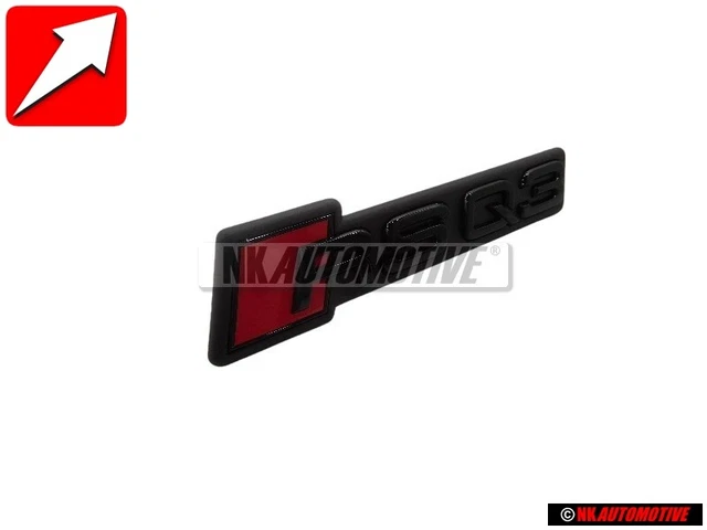 AUDI ORIGINAL RSQ3 Avant Embleme Monogramme Logo Noir Rouge ...