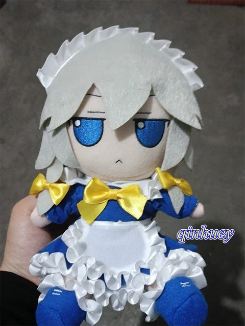 20CM TOUHOU PROJECT Fumo Fumo Izayoi Sakuya Plush Doll Stuffed Toy ...