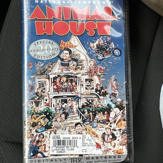 NATIONAL LAMPOON'S ANIMAL House 20th Anniversary Special Edition VHS ...