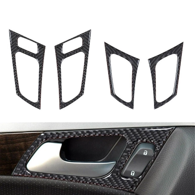 HOUSSE DE MOULAGE ??l??gante poign??e de porte en fibre de carbone ABS pour Corv EUR 31,93 ...