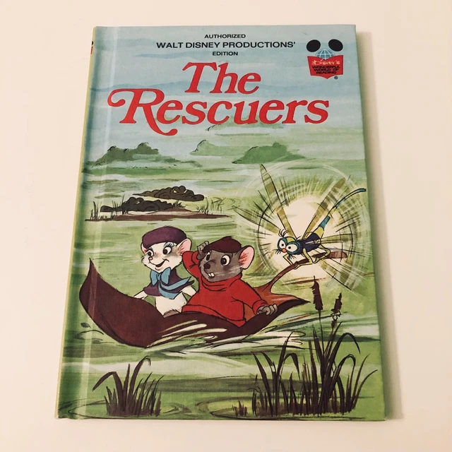 VTG 1977 THE Rescuers Disneys Wonderful World of Reading $14.90 ...