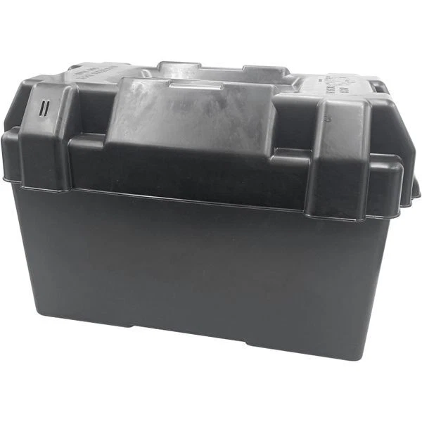 LARGE BATTERY BOX, Caravan, Camper, Boat, Motorhome £24.62 - PicClick UK