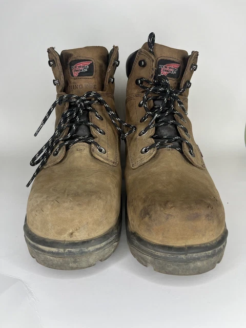 RED WING 2240 King Toe Waterproof Safety Steel Toe Boots Brown Men’s ...