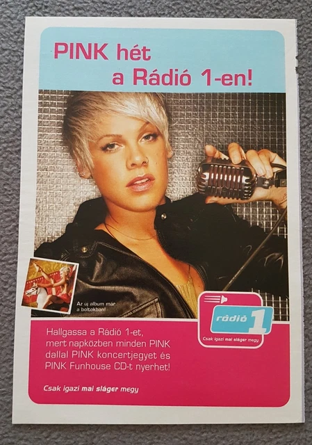 RARE PINK ORIGINAL full single page advertisement poster £1.80 ...