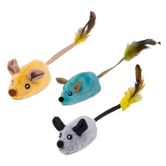 SENSING MOUSE CAT Toys Electric Cat Teaser Self-Playing USB Charging ...