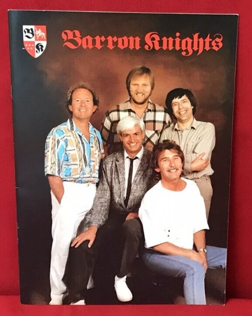 VINTAGE BARRON KNIGHTS Pop Band Programme Book Biography Photo Images £ ...