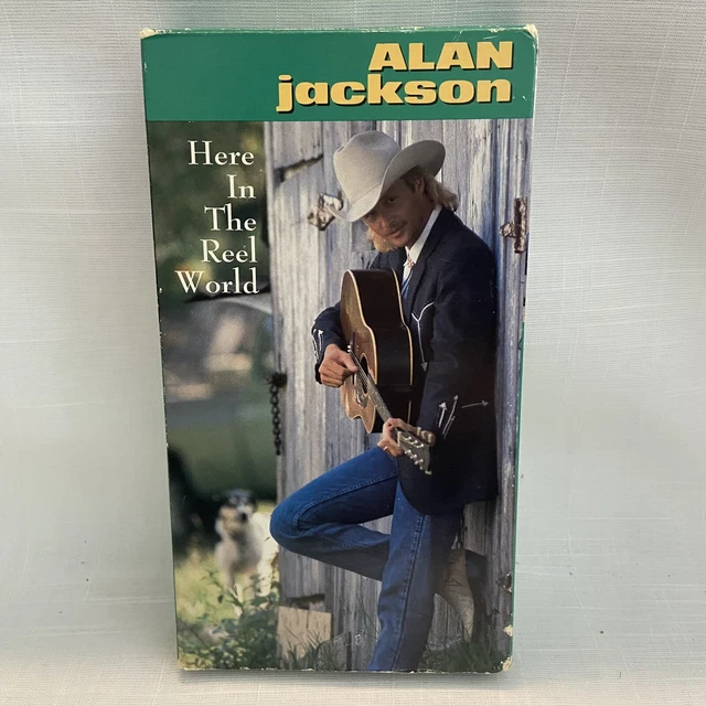 ALAN JACKSON HERE In The Reel World VHS Country Music 1990 EUR 5,57 - PicClick FR