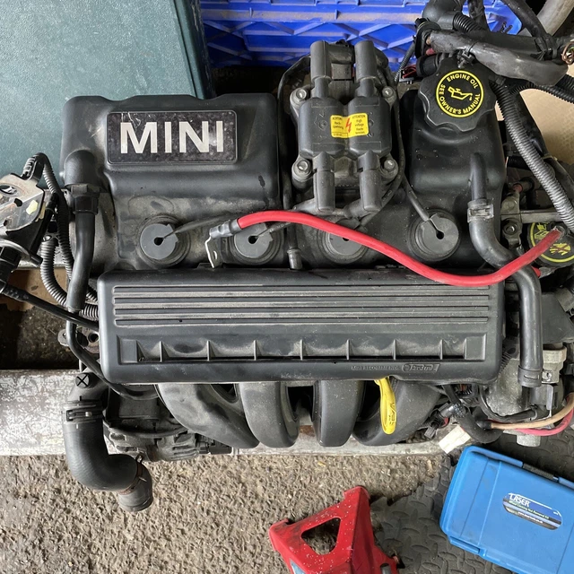 BMW MINI COOPER One R50 R52 1.6 Petrol W10B16A Complete Engine 87K 2001 ...