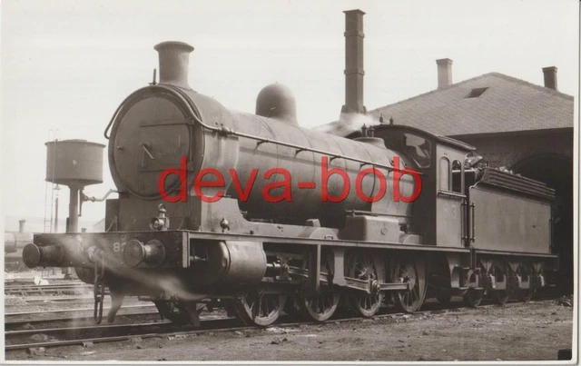 RAILWAY PHOTO LNER Q5 83 Darlington 1936 NER 0-8-0 Loco North Eastern ...
