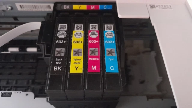 GENUINE ORIGINAL EPSON 603+ BCMY Ink Cartridges Multipack XP-4155 and ...