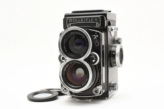 RARE VINTAGE [MINT] Wide Rolleiflex TLR Film Camera Distagon 55mm f/4 ...