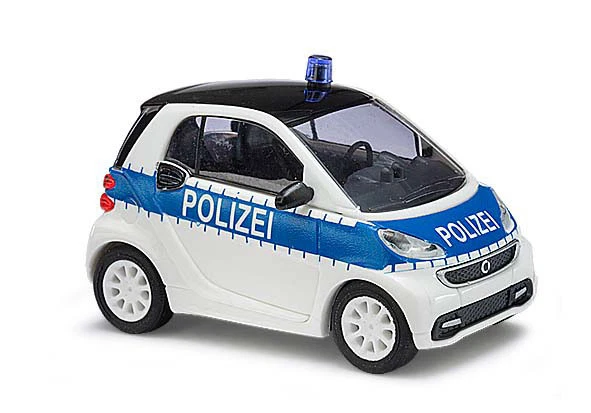 BUSCH 46208 SMART HO (1/87): Fortwo 2012 »Polizei« EUR 14,80 - PicClick FR