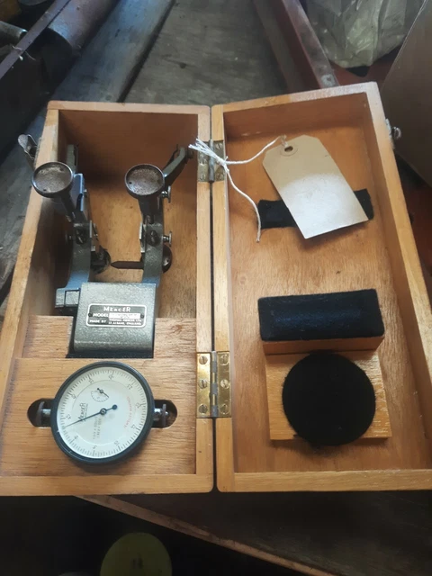 MERCER EXTENSOMETER NO2 Strain Gauge / Materials Testing Instrument Lab ...