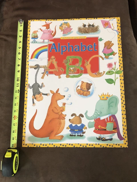 MY FIRST BIG Book Alphabet & Picture Dictionary w/ Cards & CD Teacher ...