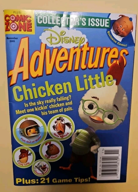 DISNEY ADVENTURES MAGAZINE (November 2005) Chicken Little Collector’s ...