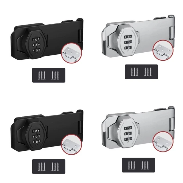 3-DIGIT COMBINATION CABINET Lock Password Drawer Lock Mechanical Lock ...