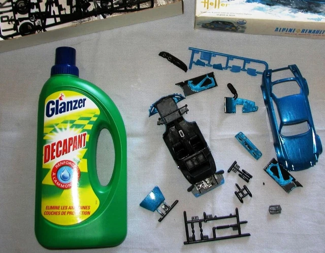 GLANZER DÉCAPANT SOL 1L à l'Ammoniac Phenoxyethanol Sert pour Maquettes ...