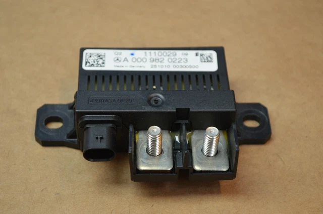2011 W221 MERCEDES S550 S63 Battery Cable Control Module Unit Oem ...