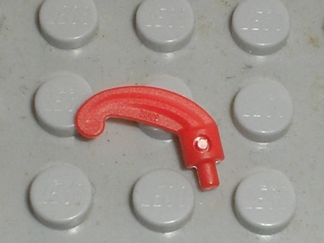 LEGO CASTLE MINIFIG red helmet plume ref 4502a / 6066 6103 1877 6079 ...